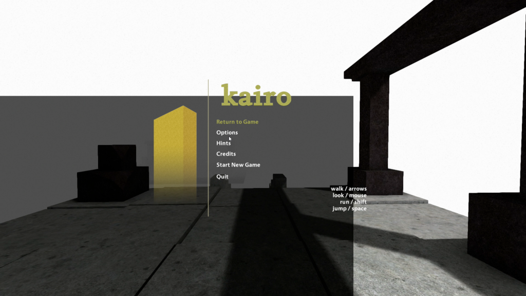 Gaming Week 35: Kairo (PC/Mac) - Caesoose.com